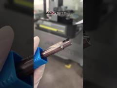 Precision Grinding Coolant Through Drill Bits Straight Flute Drill For Deep Hole Processing