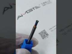 Wear Resistance Carbide CNC Deep Hole Drill Bit Thread Milling Cutter For Precision Parts
