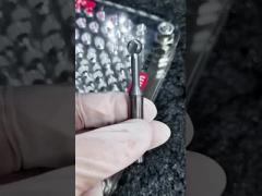 AlTiN Coating Customized Carbide Tool Lollipop Ball End Mill For Deep Undercuts