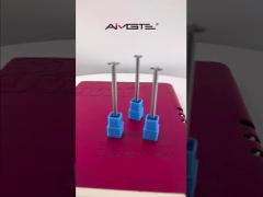 Small Customized Carbide Tool T Slot Milling Cutter , CNC T Slot Milling Tools 4 Flutes