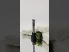 Short  Flute End Mill with High Rigidity for Precision Machining