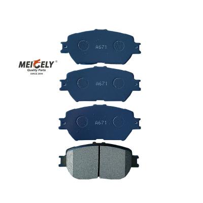 China A671 Automobile Brake Pad 04465-13050 / Sb35001 For Toyota Camry for sale