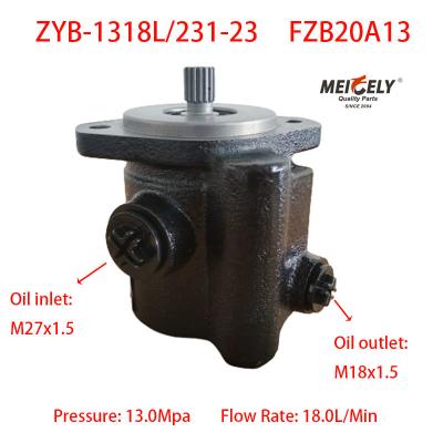 中国 ダンドン・フアンハイ・ユトン ZYB-1318L/231-23 ステアリングポンプ 販売のため