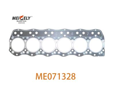 中国 新品 卸売 ME071328 三?? 6D16 6D16A用のシリンダーヘッドガスケット 販売のため