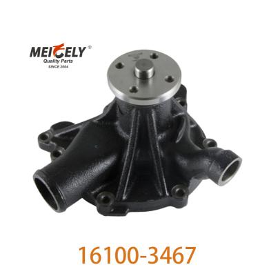 China Bomba de agua 16100-3467 para camión Mitsubishi Fuso ME035245 en venta
