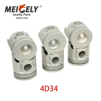 China 4D34 Piston Excavator Engine Part For Mitsubishi Engine  ME018277 for sale