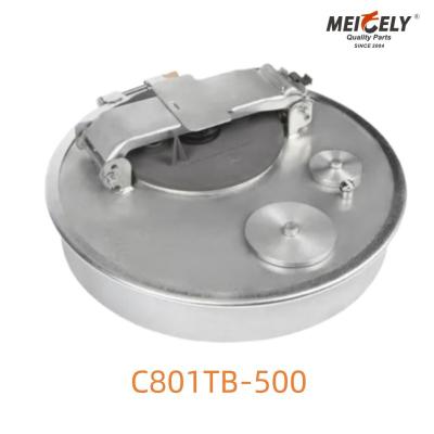 China C801TB-500 Feito de ferro fundido Hooped Manhole Cover Tank Truck's Ideal Sealer à venda