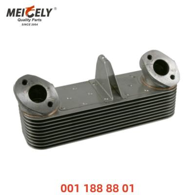 China Combo de enfriamiento rápido 001 188 88 01 / 002 188 18 01 Refrigerador de aceite de motor para Mercedes-Benz en venta