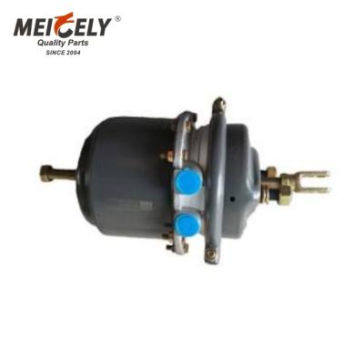 China OEM WG9100360601 Spring Brake Chamber for Sinotruk HOWO Delong Short Rod 130 Air Port M22×1.5 for sale