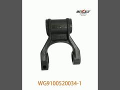 OEM WG9100520034-1 SINOTRUK HOWO用のフロントリーフスプリングチェンク