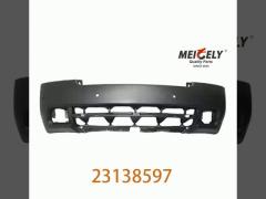 23138597 Parachoque trasero negro 22944857 para Chevrolet