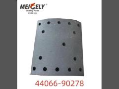 44066-90278 Brake Lining 44066-Z5001 Standard Type For Trucks Dongfeng