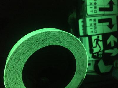 China GID glow in the dark tape HHTPY-400 photo luminescent tape  yellow-green used in safety system for sale