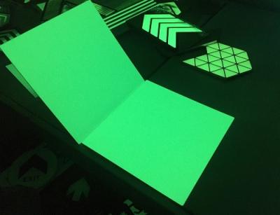 China fotoluminiscente board Safety sign glow in the dark rigid board HHPRG-300 for sale