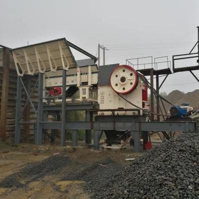 Cina Alta macchina del frantoio a mascella del calcare della roccia di capacità d'elaborazione in vendita