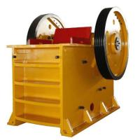 China Simple Construction Jaw Rock Crusher Driven By And Motor for sale