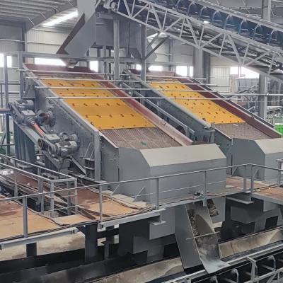 Cina Pietra dovuta 400t/H di asse del doppio dell'asse separatore del vaglio oscillante in vendita