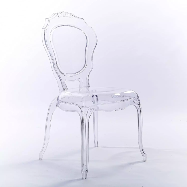 Modern transparent wedding chair