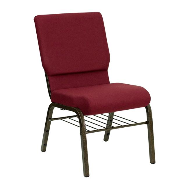 Side view of interlocking chair design