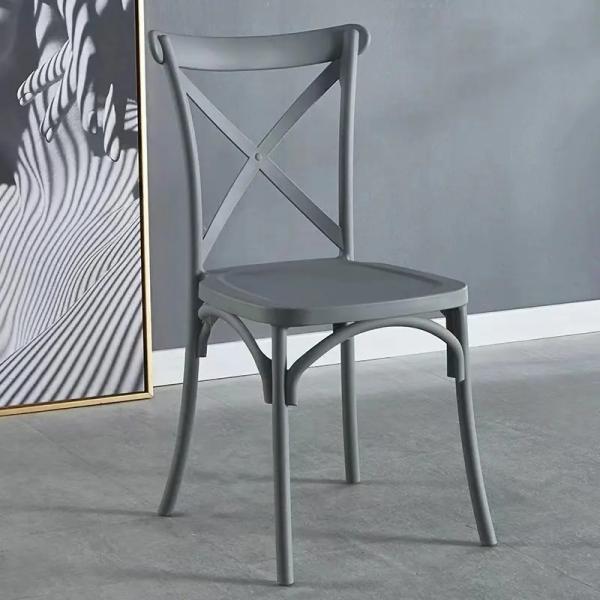 Quality Pub Medieval White Plastic Dining Chairs Adjustable Plastic Restaurant Chairs for sale