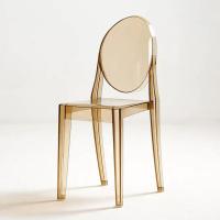 China Polypropylene Transparent Chiavari Chairs Champagne Clear Acrylic Chiavari Chairs for sale