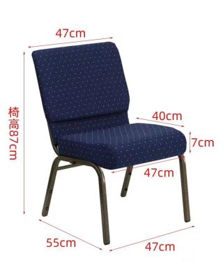 China Stackable Padded Church Chairs Grey Auditorium Seating Chairs For School for sale