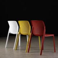 China Restaurant Stackable Dining Chairs with and OEM Colors at Affordable for sale