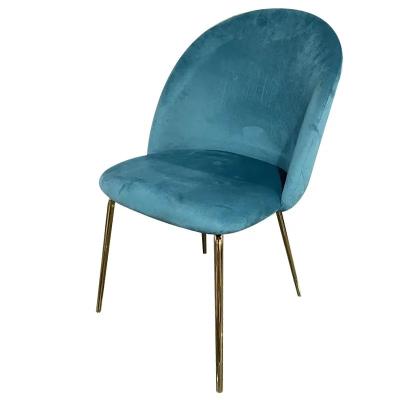 China Sage Green Upholstered Dining Chairs Comfortable Boucle Upholstered Chair for sale