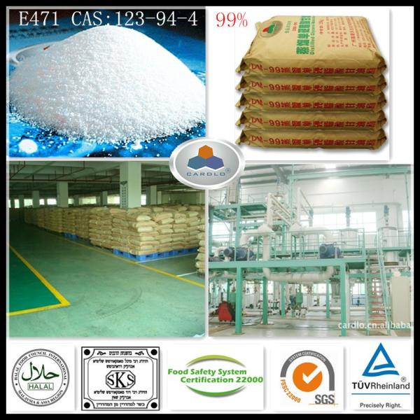 Quality ISO 9001 Certificated PGE 99% Natural Food Emulsifiers for sale