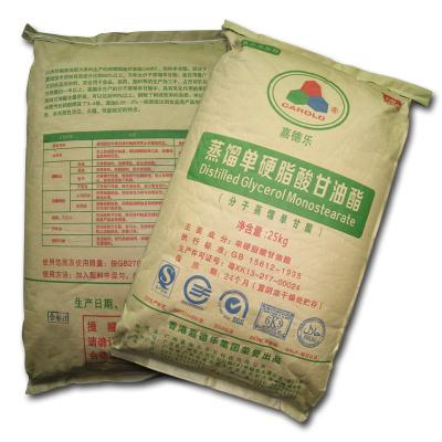 China 99% Purity Glycerol Monostearate Industrial Baking Ingredients for sale