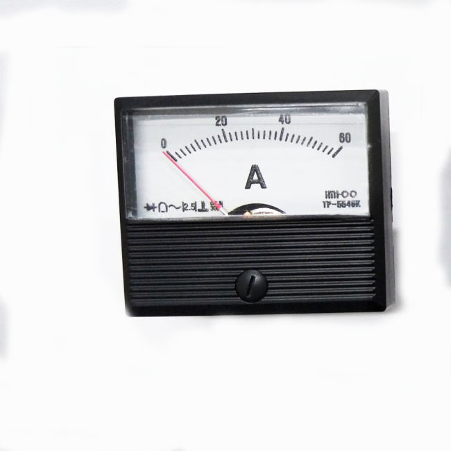 YOKOGAWA Industrial Analog AC Ampere Meter technical diagram
