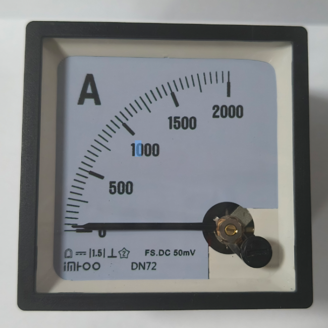 DC Ammeter technical diagram