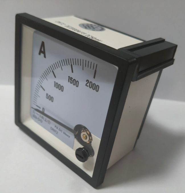 DC Ammeter dimensional drawing