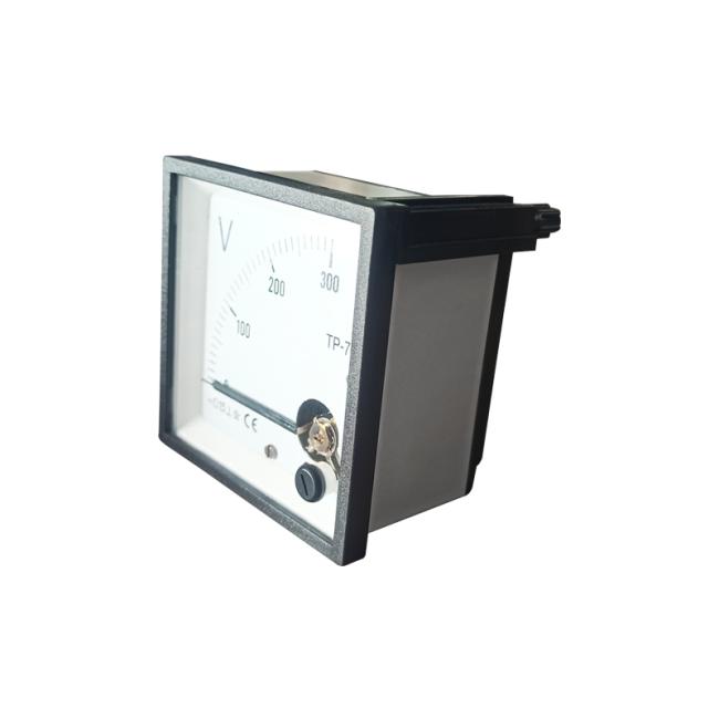 KLY-2F96 Analog Double Pointer-type Frequency Meter close-up display