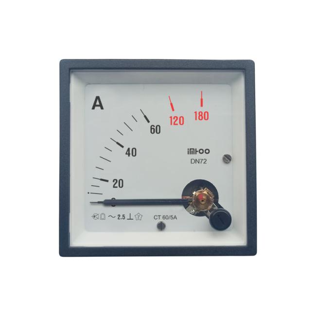 KLY-2F96 Analog Double Pointer-type Frequency Meter side view