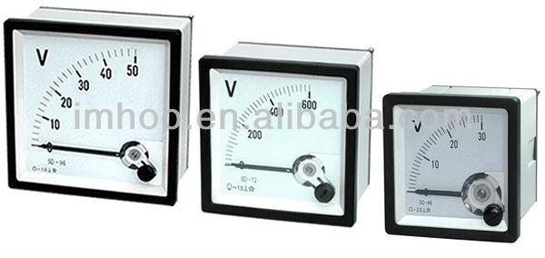 TP-96 Moving Iron AC Voltmeter installation diagram