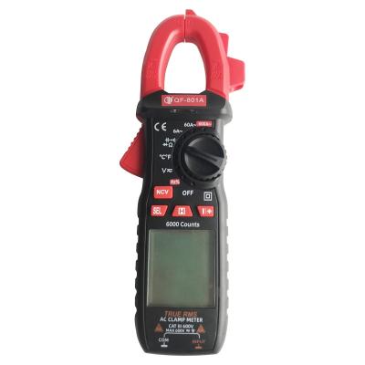 China Digital Only Display Type AC DC Current Digital Multimeter Clamp Meter 6V 60V 600V for sale