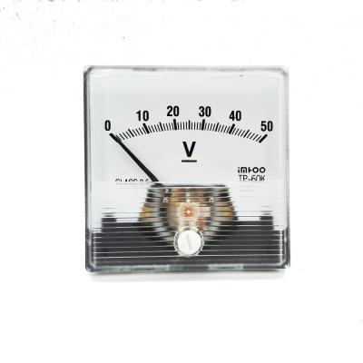 China 60x60mm YOKOGAWA 2093 Replacement Analog Voltmeter with 2.5 Accuracy Class and ABS Case Material for sale
