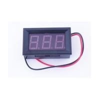 China 3.5-30V Measuring Range Digital Waterproof Voltmeter Car Digital Voltmeter for sale