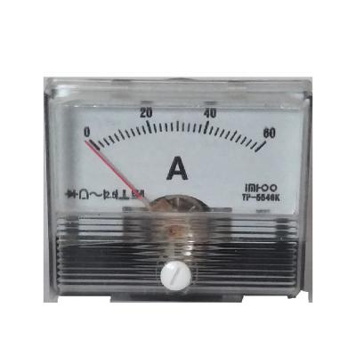 China Manufacturer 60 Ampere Dc Ac Micro Current Analog Meter Ammeter with Industry Standard for sale