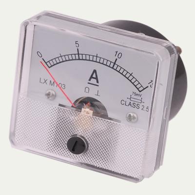 China Analog Panel Ammeter 45*45 Analog Volt Ampere Meter for sale