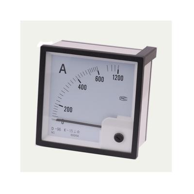 China Analog Panel Meter 96x96 Moving Iron AC Ammeter for sale