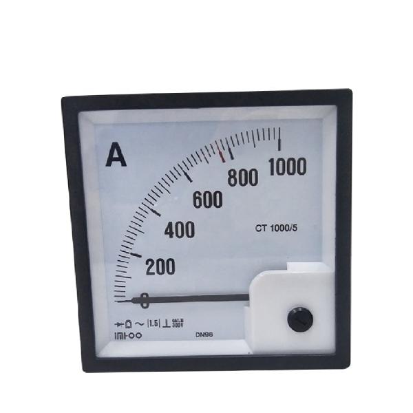 Quality Manufacturer Square Shape AC DC Current 1000 Ampere Meter Micro Analog Ammeter for sale