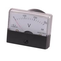 China Industrial  MU-45 Analog Voltmeter Panel Mount Small Voltmeter for sale