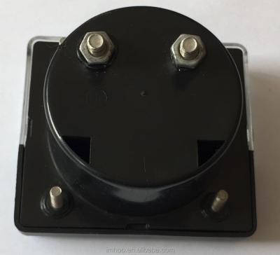 China 60.7 X 71mm Panel Analog Voltmeter 220V Voltage Meter ABS Material for sale