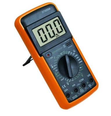 China DT9205A Smart Multimeter LCD Overload Protection Detector Electrician Test Multi Meter for sale