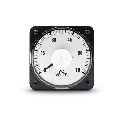 China Ymiho Wide-angle Panel Meter with 0 - 5 AC MEGAWATTS Range and Industrial-Grade Metal Casing for sale