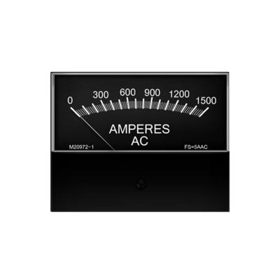 China M20972-1 Lincoln Welder AC Ammeter 0-1500A, 5AAC Full Scale, Durable Industrial Panel Meter (Replaces Similar Size Meters) for sale