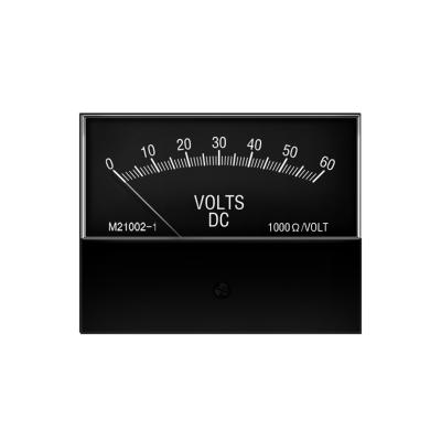 China M21002-1 DC Voltmeter for Lincoln Welders - 0-60V, 1000Ω/Volt, Rugged Analog Gauge for sale