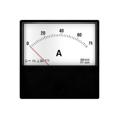 China TP-80K Welding Machine Special Ammeter - Durable Case, High Accuracy Analog Panel Meter for sale